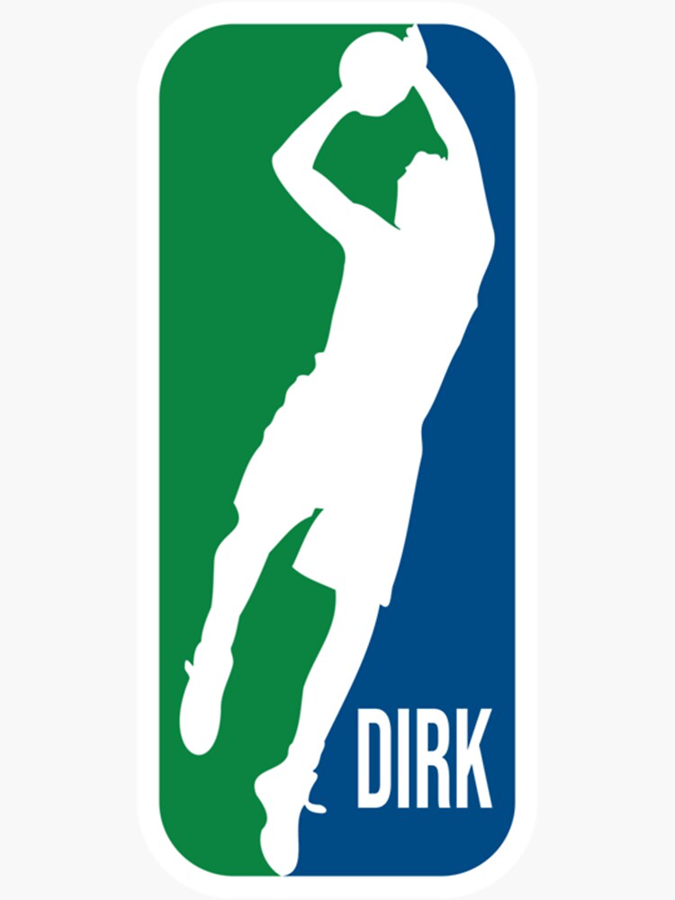 "DIRK LOGO " Sticker for Sale by IvyFallsDesigns | Redbubble