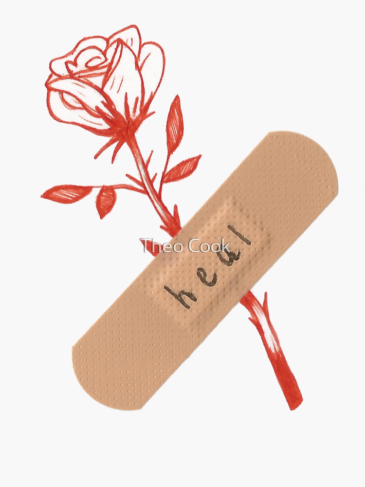 "healing" Sticker for Sale by plntboy | Redbubble
