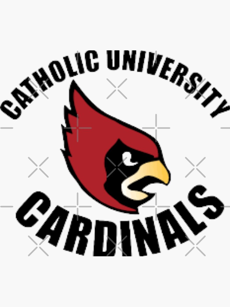 "Catholic University Of America" Sticker for Sale by Haiidar | Redbubble
