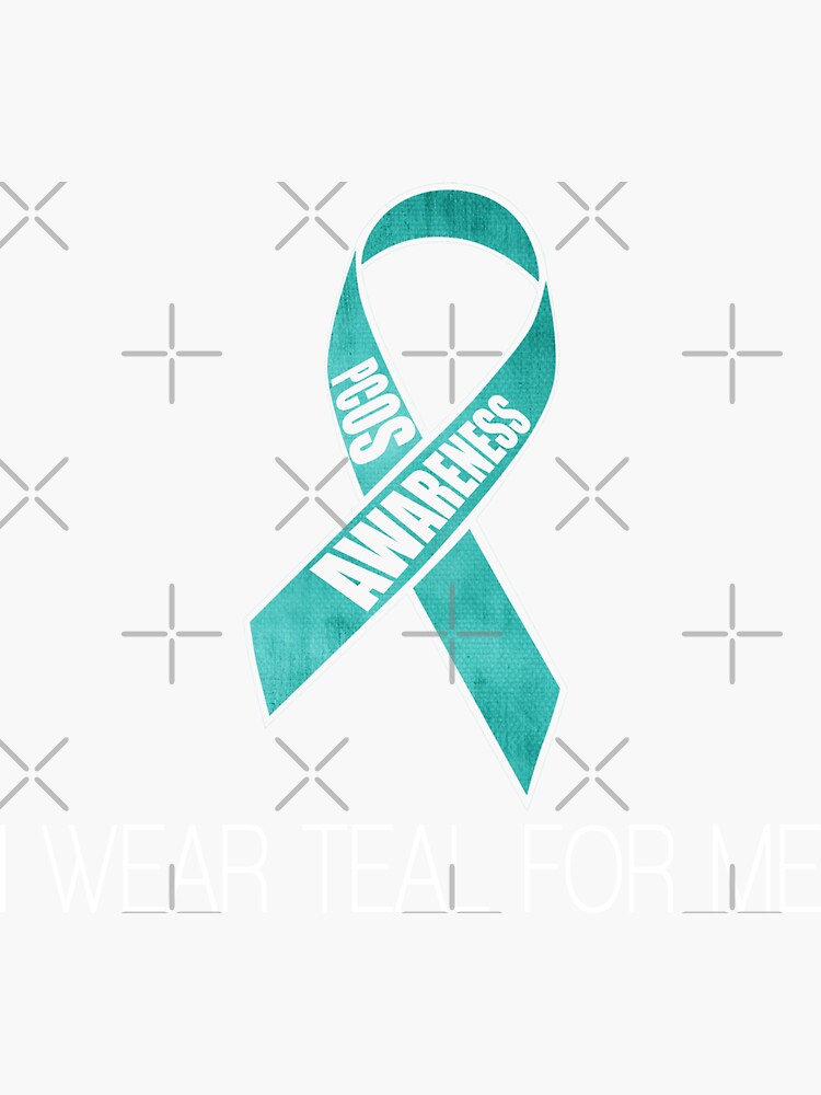 "Pcos Awareness" Sticker by PopArtDesigns | Redbubble