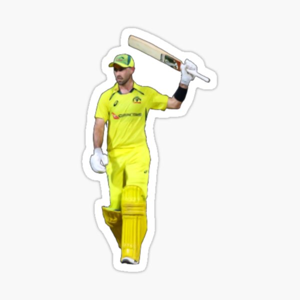 " Glenn Maxwell custom sticker" Sticker for Sale by Elitefly | Redbubble