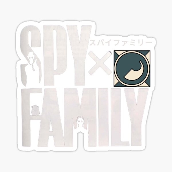 "spy x family logo" Sticker for Sale by bluessky | Redbubble