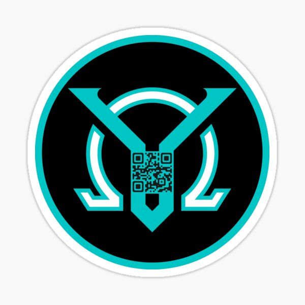 "Omega Yield (OY) Logo + QR" Sticker for Sale by OmegaYield | Redbubble