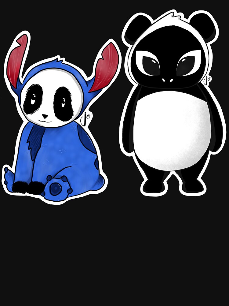 "A panda but it's Stitch & Toothless but as Po" T-shirt for Sale by ...
