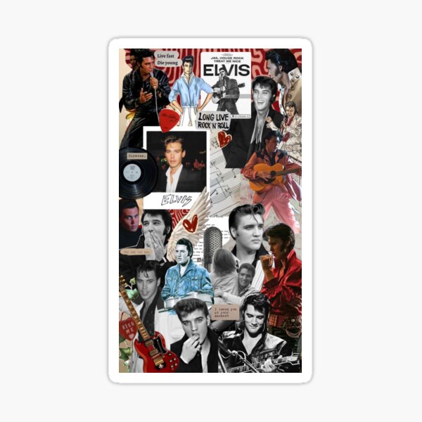 "Collage Long Live" Sticker for Sale by nanettedgood | Redbubble