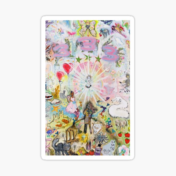 "Bladee 333 poster" Sticker for Sale by f4t4lfr4m3 | Redbubble