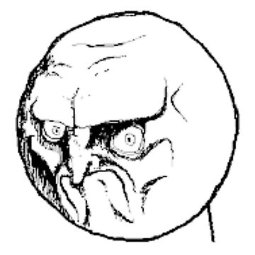 "Angry Face Meme" Poster for Sale by the-al-foil | Redbubble