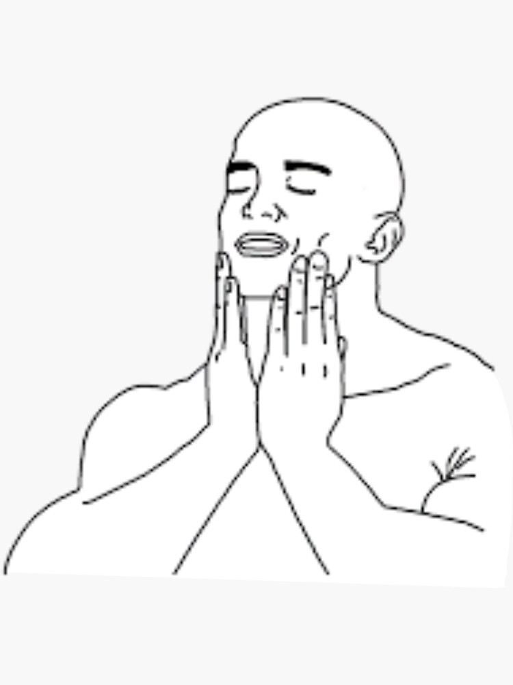 "Feels Good Meme" Sticker for Sale by the-al-foil | Redbubble