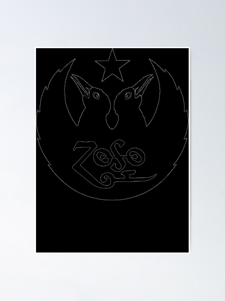 "Zoso band logo the black crowes top sell" Poster for Sale by ...