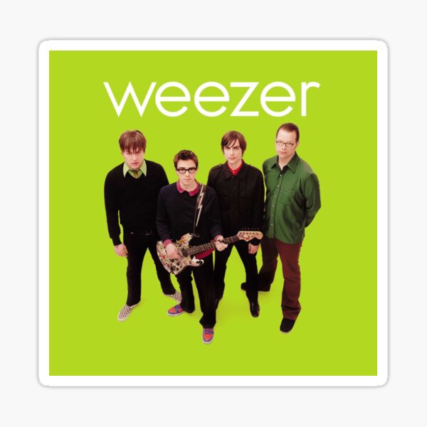 "Weezer logo" Sticker for Sale by fannyananda | Redbubble