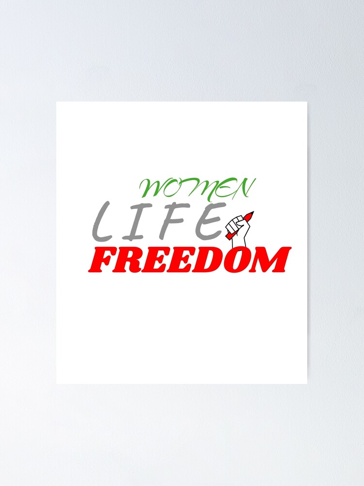 "Mahsa Women Life Freedom Women Life Freedom" Poster for Sale by ...