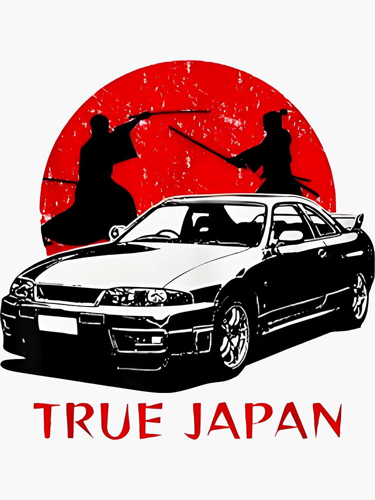 "JDM Japan Motorsport Tuning Car" Sticker for Sale by JanniGade | Redbubble