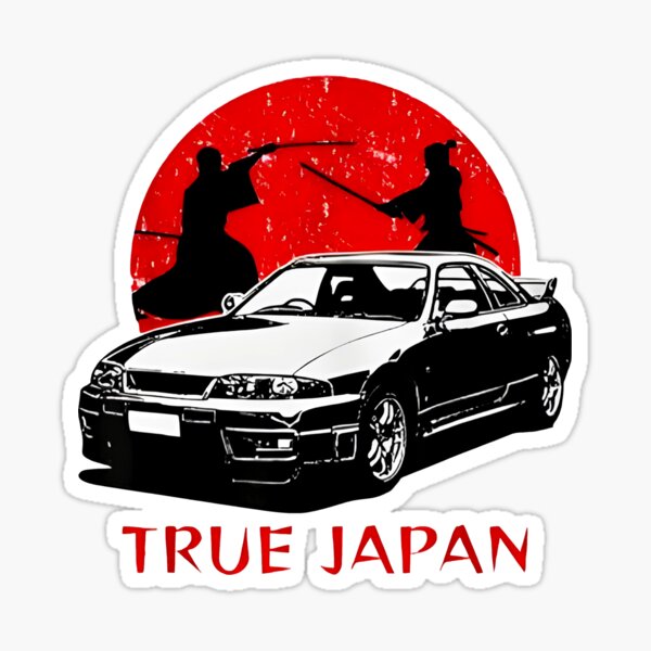 "JDM Japan Motorsport Tuning Car" Sticker for Sale by JanniGade | Redbubble