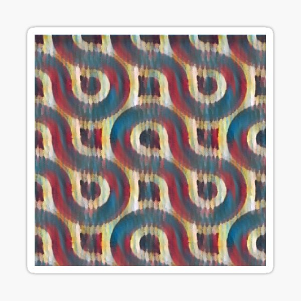 "Infinity Loop Pattern Rainbow Art" Sticker for Sale by RainbowLush ...