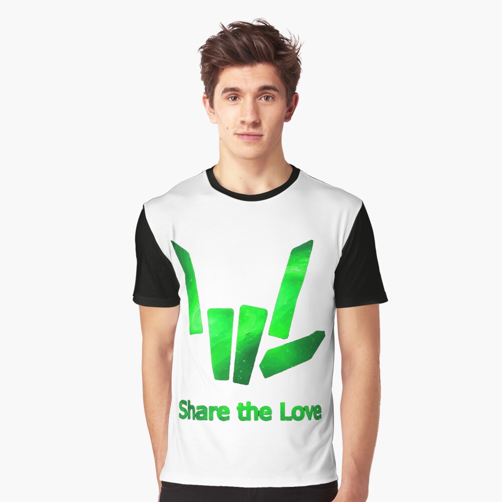 "share The Love , Share The Love green Galaxy Logo, Share The Love ...