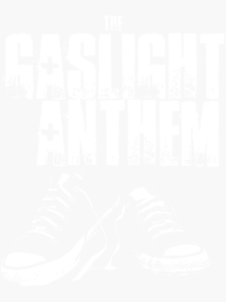 "The Gaslight Anthem Wall ArtThe Gaslight Anthem Posters" Sticker for ...