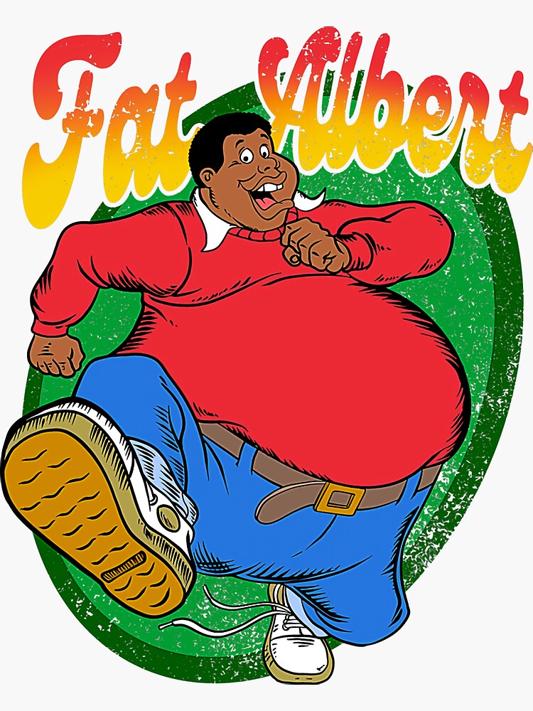 "Fat Albert" Sticker for Sale by RolandWinte | Redbubble