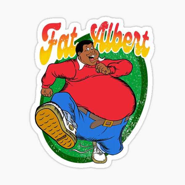 "Fat Albert" Sticker for Sale by RolandWinte | Redbubble