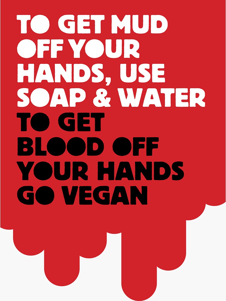 "Mud or blood" Sticker for Sale by Nanika-akimoto | Redbubble