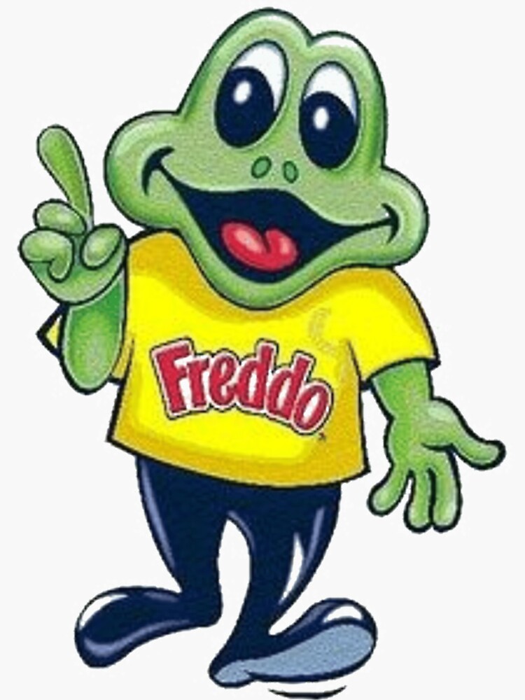 "Freddo Frog Old Logo" Sticker for Sale by MarthaPatterso | Redbubble