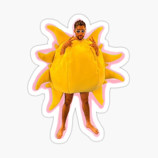 "Bad Bunny Neverita video sol sticker " Sticker for Sale by ...