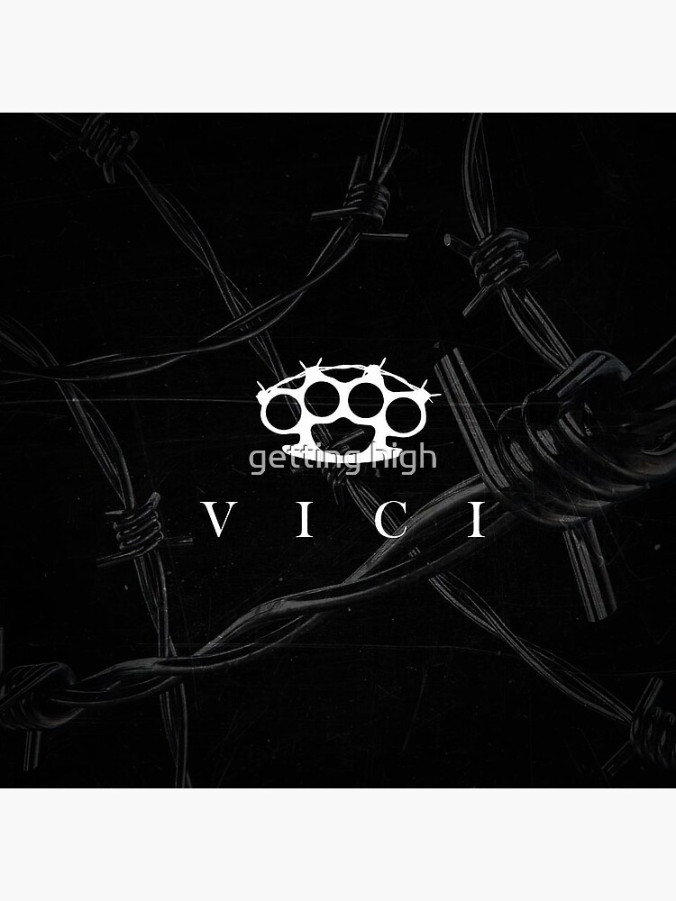 "Vici logo with razor wires" Sticker for Sale by hamzaskhy37 | Redbubble