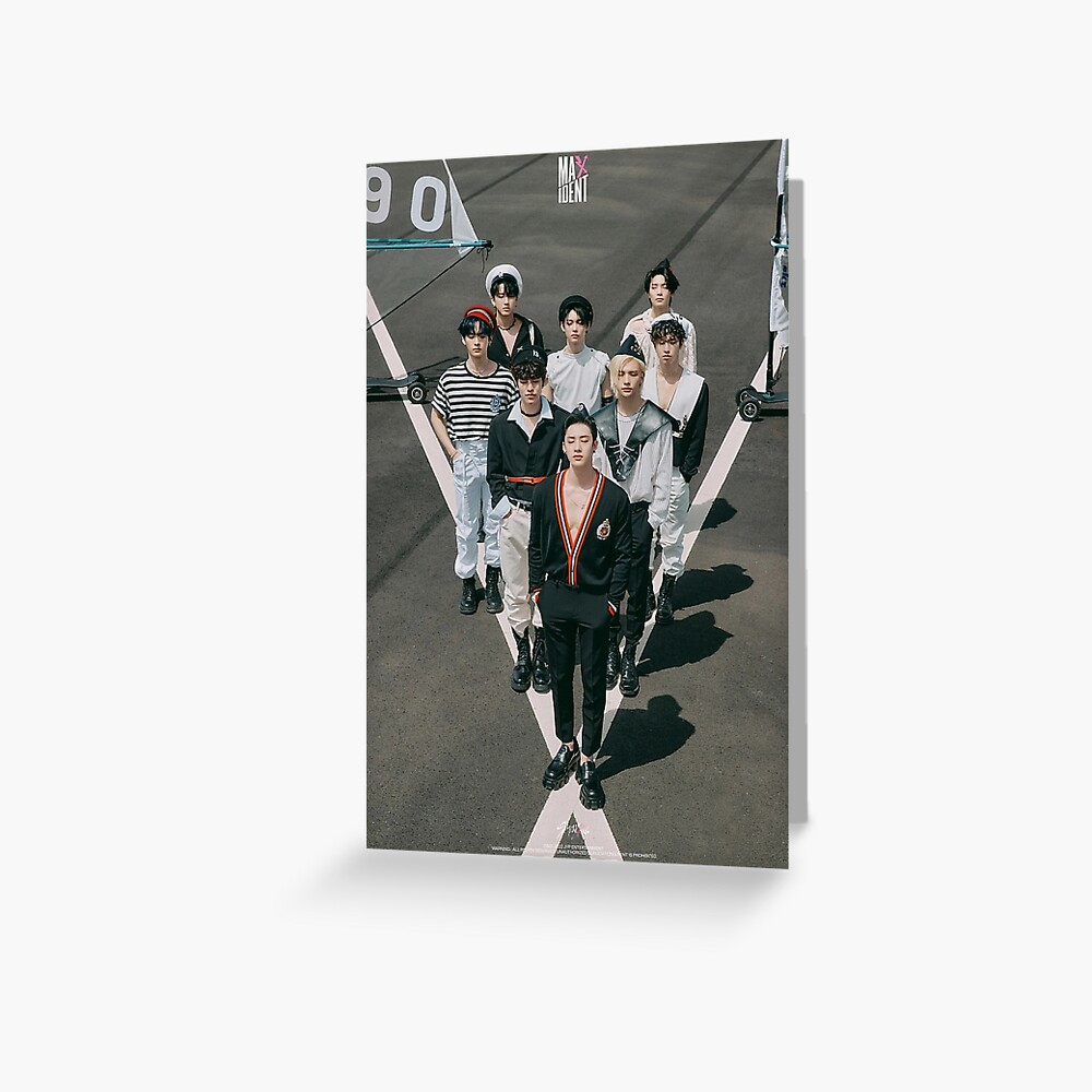 "Maxident STRAY KIDS SKZ LOGO kpop circle signatures autographs ...