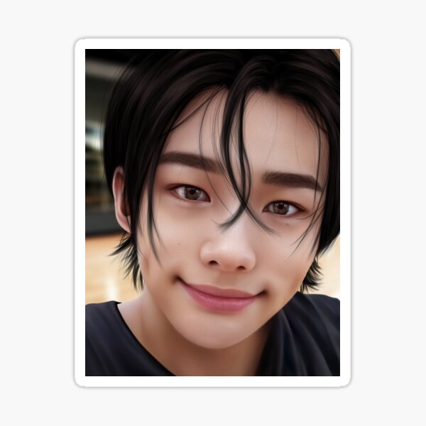 "Hyunjin" Sticker for Sale by Alex-Pic | Redbubble