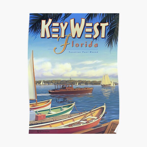 "Key West" Poster for Sale by WinklerHendrik | Redbubble