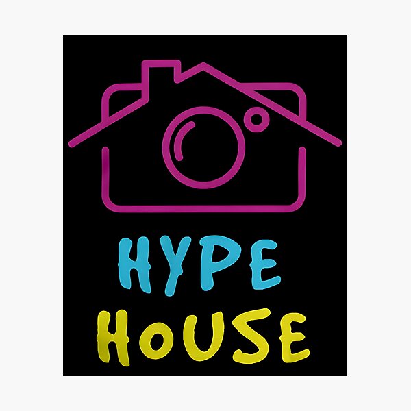 Lámina fotográfica «logo de hype house los miembros de hype house 2022 ...