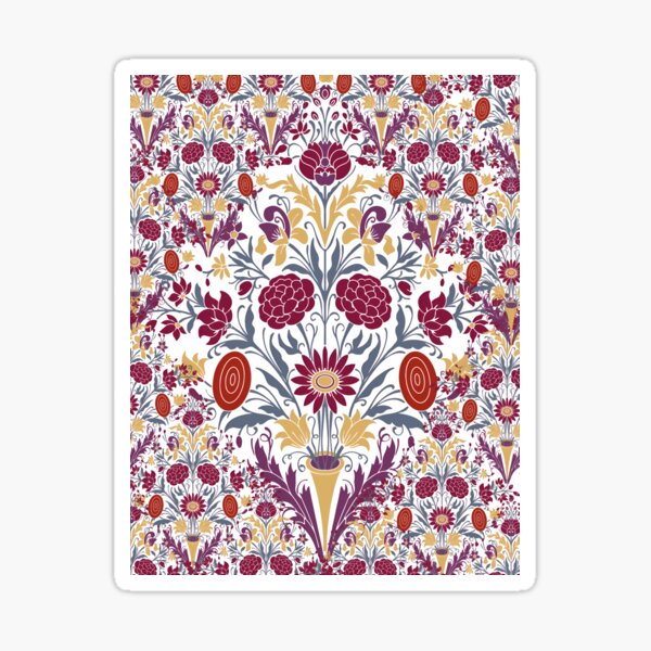 "Traditional patterns" Sticker for Sale by MYWMC | Redbubble