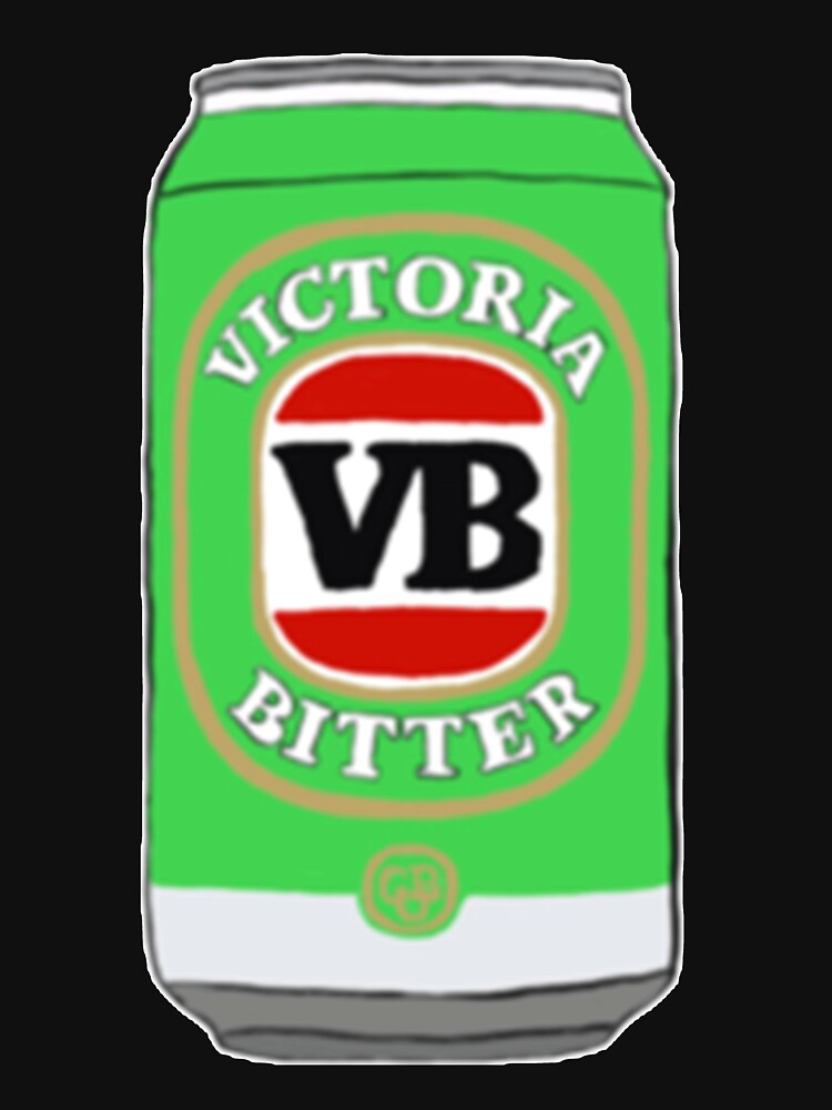 "Cartoon VB Can Aussie Beer " T-shirt for Sale by tammymorefield ...
