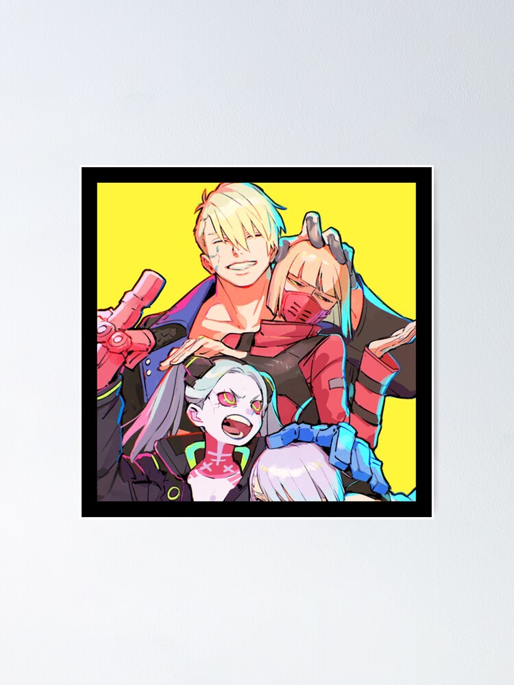 Póster «Cyberpunk Edgerunners Dorio Kiwi Rebecca Lucy» de Aidanfishe ...
