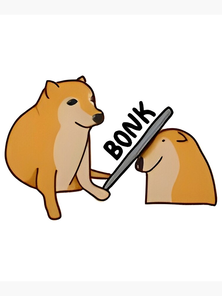 " Pixel Art Cheems Bonk Meme" Canvas Print for Sale by NoahZahners | Redbubble