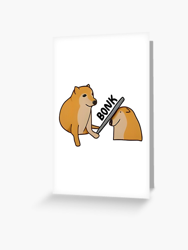 Tarjetas de felicitación for Sale con la obra « Pixel Art Cheems Bonk ...