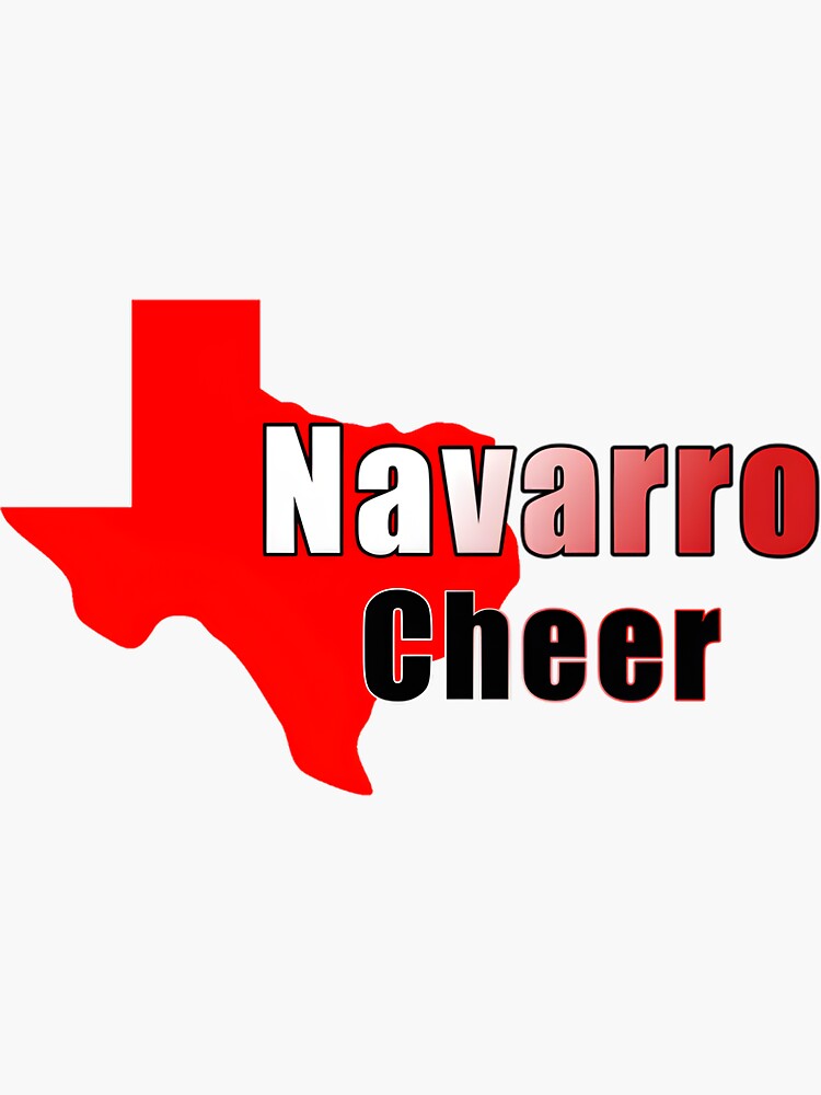 "Navarro Cheer 2022 Classic " Sticker for Sale by supritibrr | Redbubble