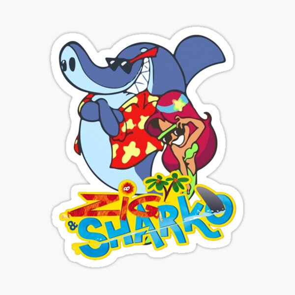 "Zig And Sharko Games a Zig And Sharko Games " Sticker for Sale by ...