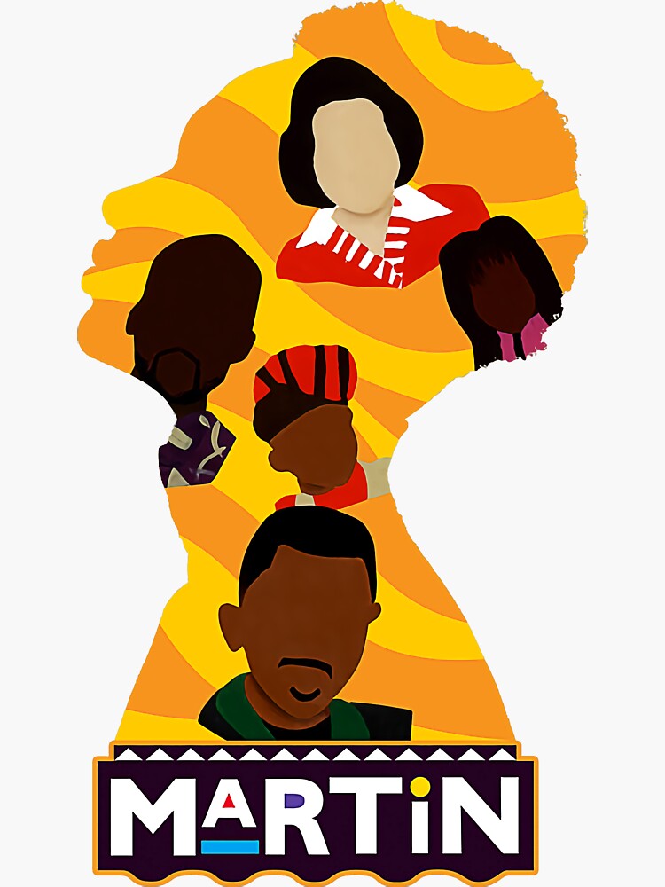 "Martin" Sticker for Sale by GretelSteffen | Redbubble