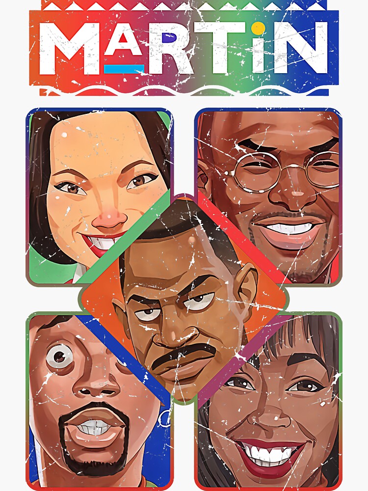 "Martin" Sticker for Sale by GretelSteffen | Redbubble