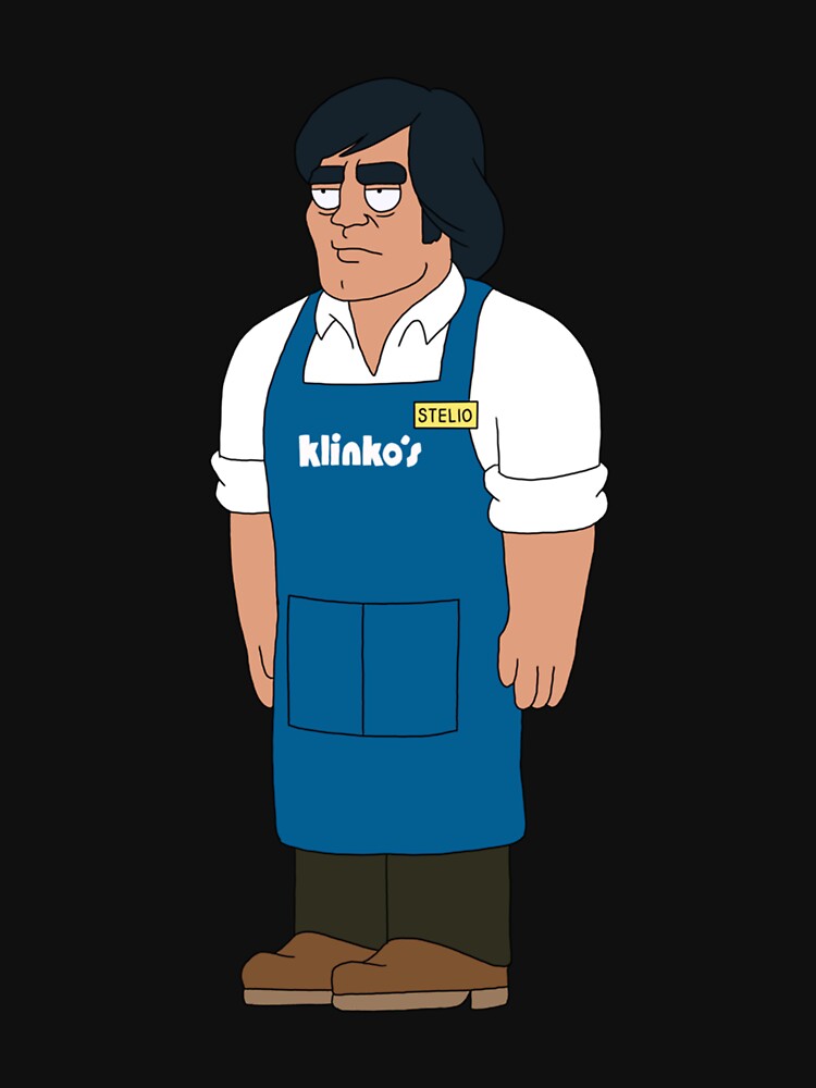 "American Dad Stelio Kontos Sticker" T-shirt for Sale by ininfa6 ...