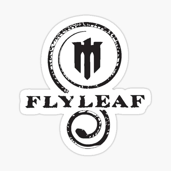 "Flyleaf design" Sticker for Sale by nayes2z8y | Redbubble