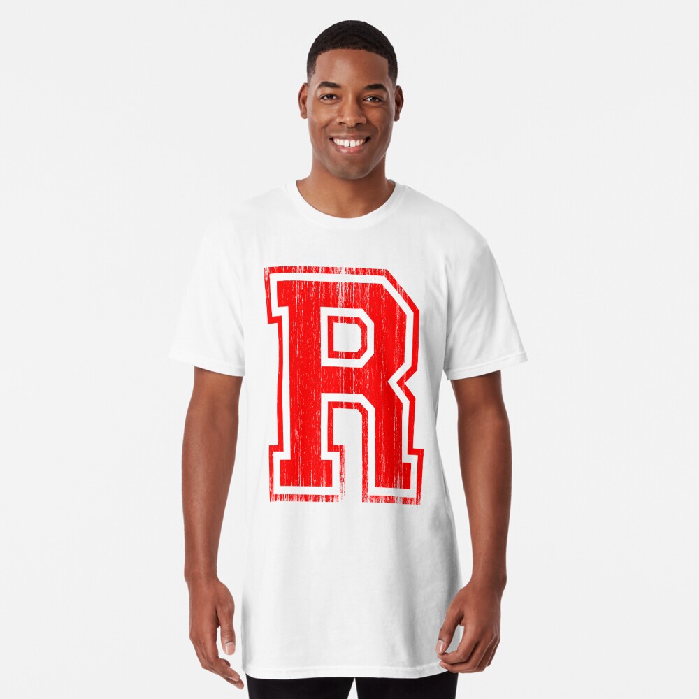 "Big Red Letter R" T-shirt by adamcampen | Redbubble
