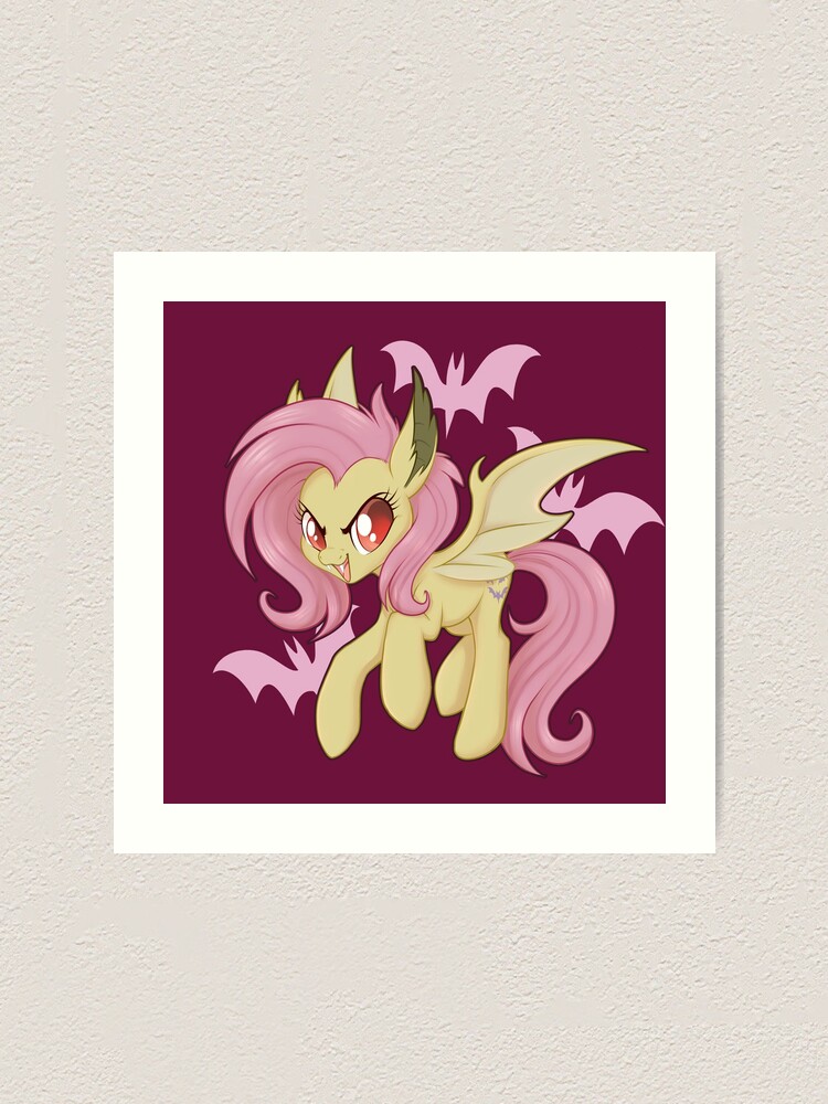 "Flutterbat" Art Print by Onnanoko | Redbubble