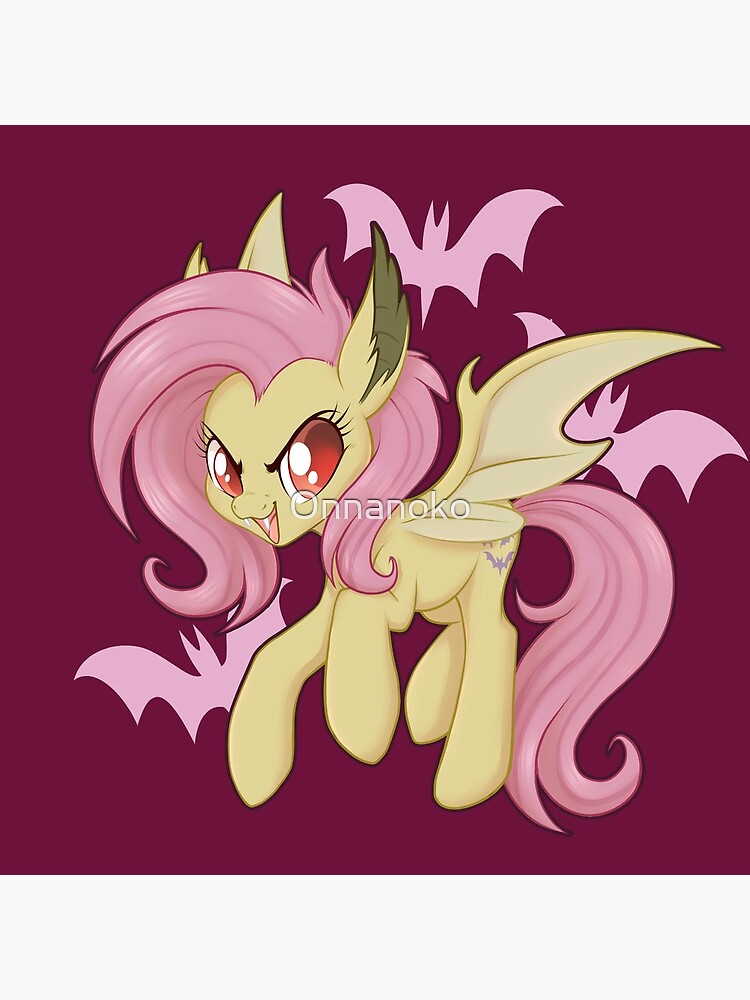 "Flutterbat" Art Print by Onnanoko | Redbubble