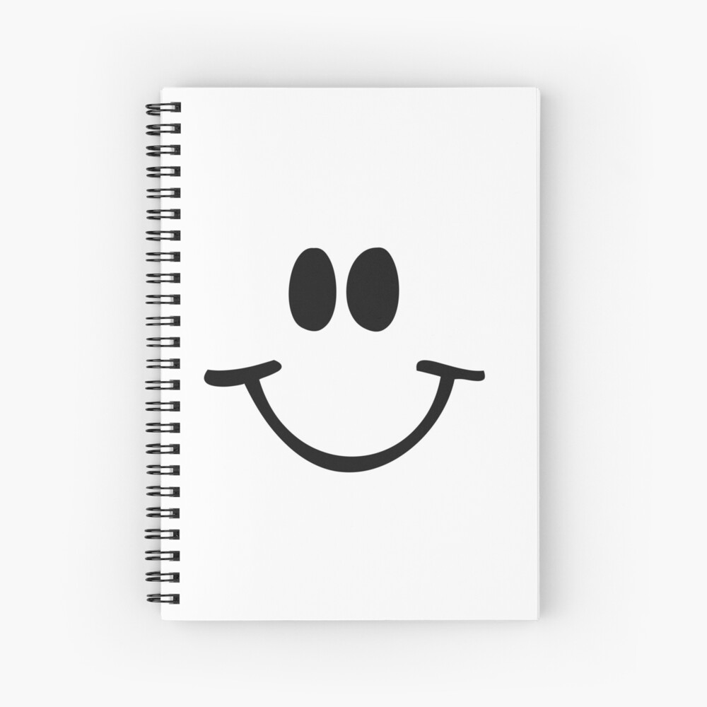 "Smiley Face Emoji Design (Feeling Emoji)" Spiral Notebook for Sale by ...
