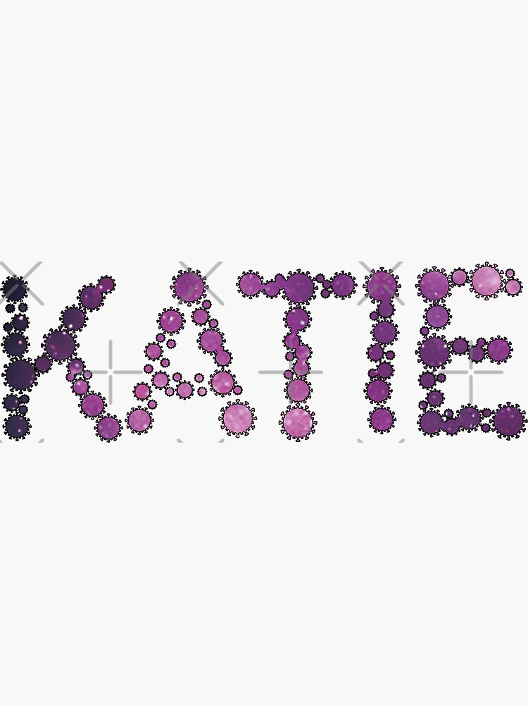 "KATIE Name III - My name is KATIE - typography name - Galaxy Vibe ...