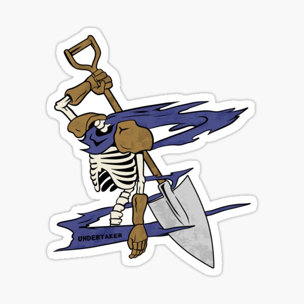 "Eighty six (86) Undertaker" Sticker for Sale by PalmMurrdg | Redbubble