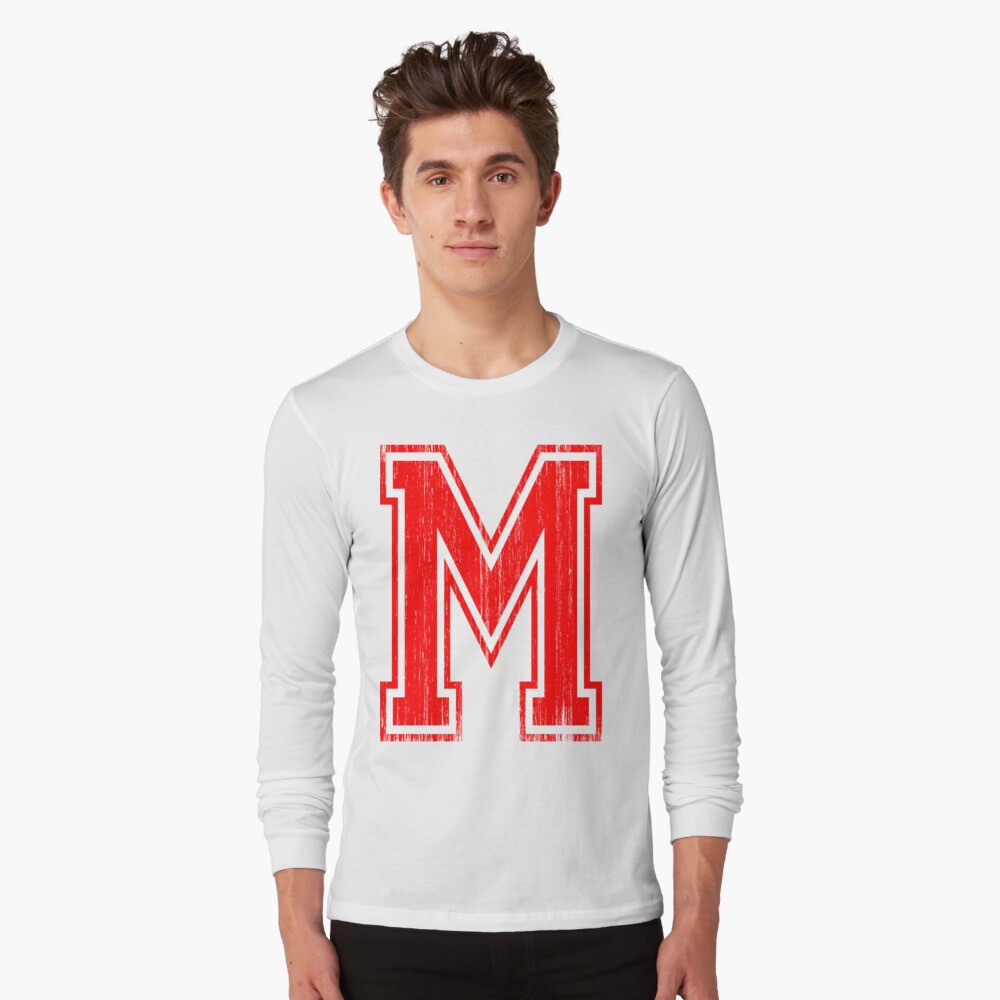"Big Red Letter M" Sticker for Sale by adamcampen | Redbubble