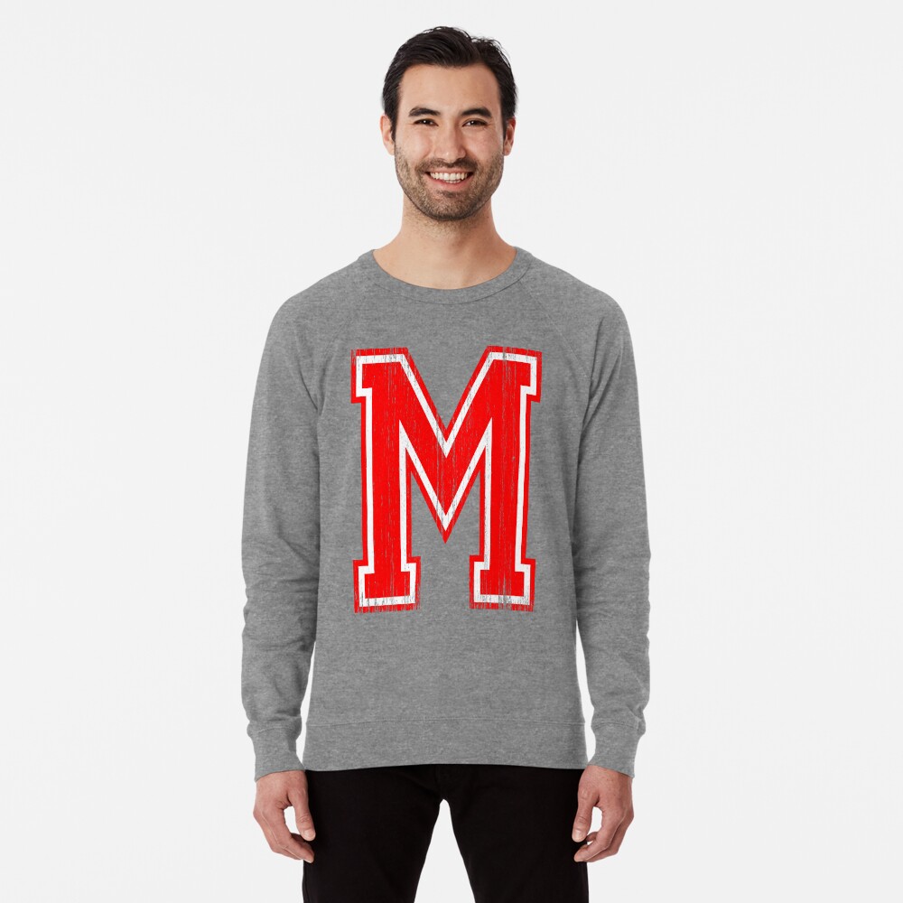 "Big Red Letter M" Sticker for Sale by adamcampen | Redbubble