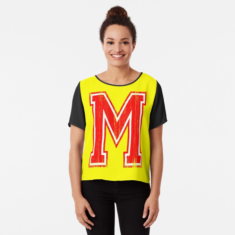 "Big Red Letter M" Sticker for Sale by adamcampen | Redbubble